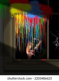 Paint Mess On Window Images Stock Photos Vectors Shutterstock