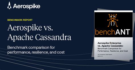 Aerospike Vs Apache Cassandra Benchmark Comparison Aerospike