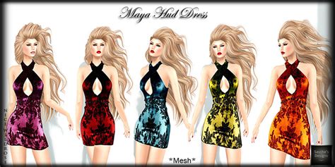 Second Life Marketplace Sas Maya Hud Dress Mesh