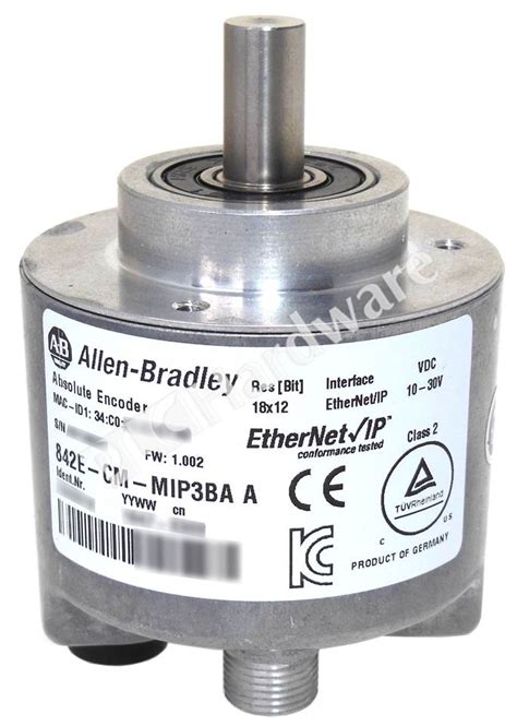 Plc Hardware Allen Bradley 842e Cm Mip3ba Series A Surplus Open Pre Owned
