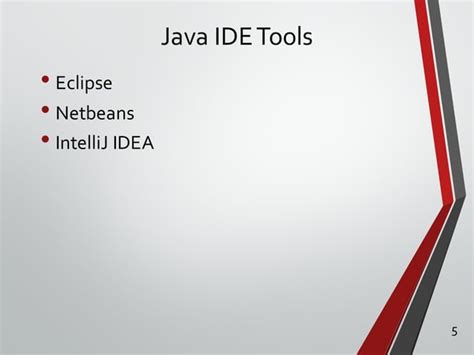 Java Oop Programming Language Part 1 Introduction To Java Ppt