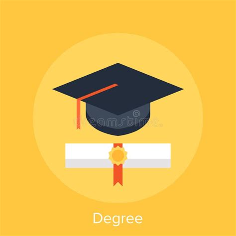 Degree Vector Illustration Concept Stock Vector Illustration Of Degree Teaching 364377549
