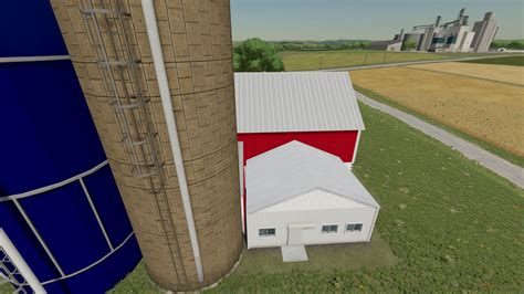 Fs22 Placeable Tmr Mixing Silos By Jmf Modding