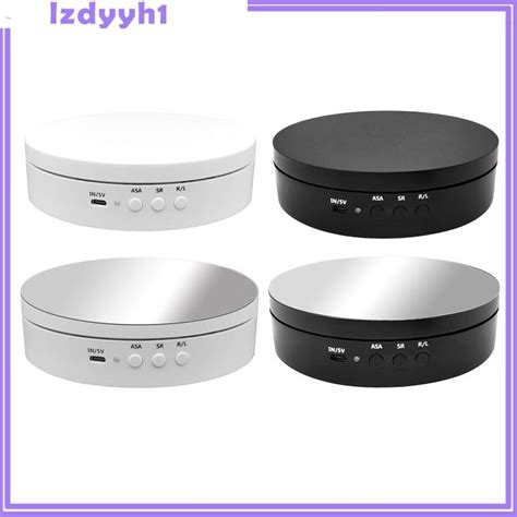 [joydiy] Rotating Display Stand Automatic Revolving Platform For 360 Degree Images Clockwise
