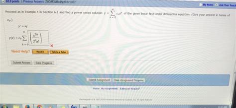 Proceed As In Example 4 In Section 6 1 And Find A