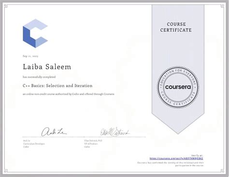 Laiba Saleem On Linkedin Programming Cplusplus Onlinelearning Coursera Education 12 Comments