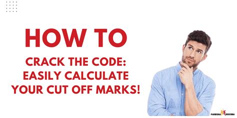 Calculate Cut Off Marks For Success Master The Art