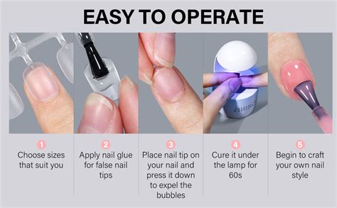 AILLSA Extra Short Square Round Nail Tips 450 PCS Upgraded Matte Soft Gel Full Cover Nail Tips