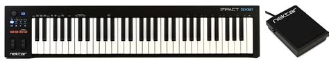 Nektar Impact Gx61 61 Key Keyboard Controller Bundle With Reverb