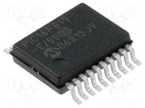 pic16f819 e ss microchip technology ic pic microcontroller 3 5kb