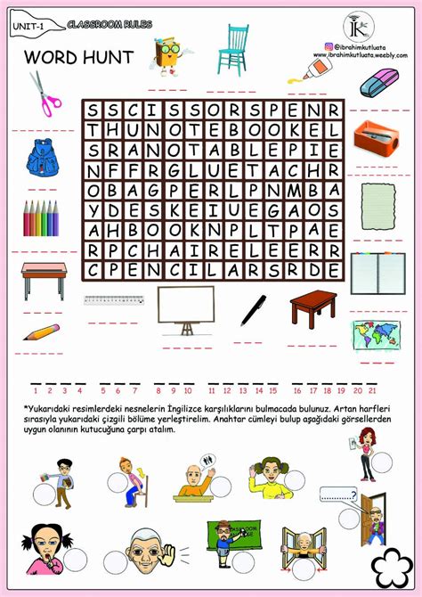 4 1 Classroom R… Free Interactive Worksheets 395905