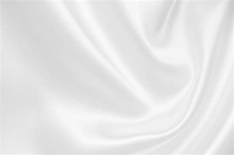Premium Photo Abstract White Fabric With Soft Wave Texture Background