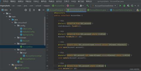 ＜1126学习内容＞spring注解开发与mybatis结合应用 Csdn博客