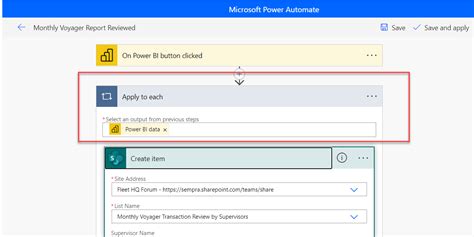 Solved Power Automate Button In Power Bi Does Not Send Da Microsoft Fabric Community