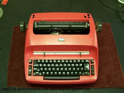 IBM Selectric I On The Typewriter Database