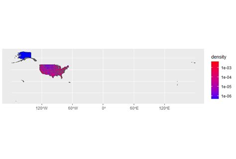 Colour Gradient Scale With Scalefillgradientn In R