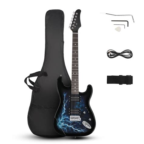 Ktaxon 39 Inch Electric Guitar Full Size Solid Body H H