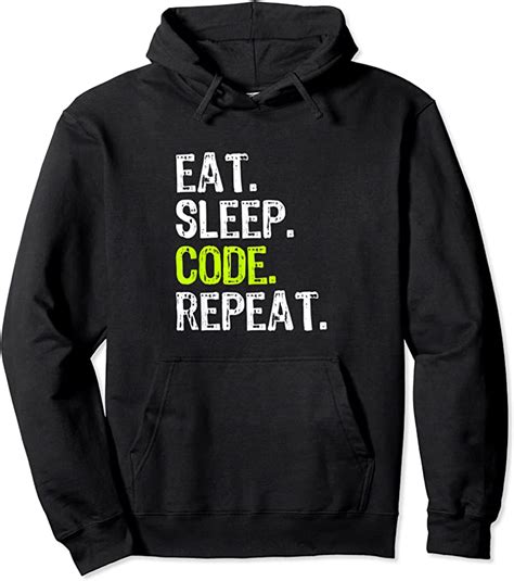 Trends Eat Sleep Code Repeat Coding Coder Programmer Funny Cool T