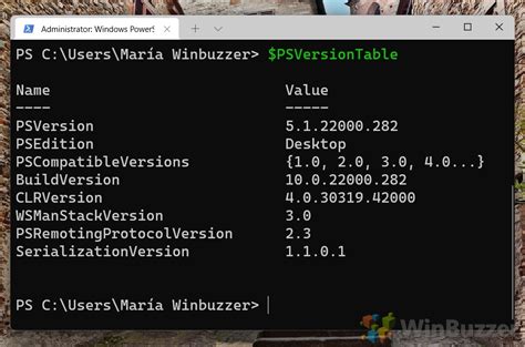 how to check powershell version in windows 11 windows 10 and earlier