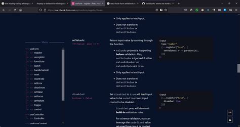 `setvalueas` Seems Not Working With `required` Option · Issue 3630 · React Hook Formreact Hook