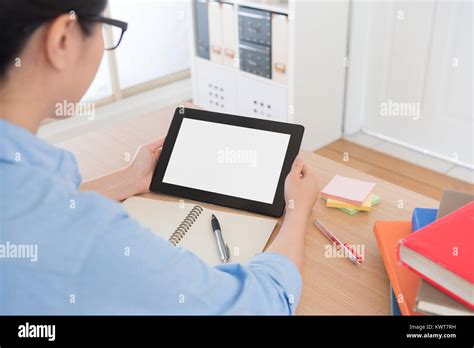 Back View Korean Girl Computer Hi Res Stock Photography And Images Alamy