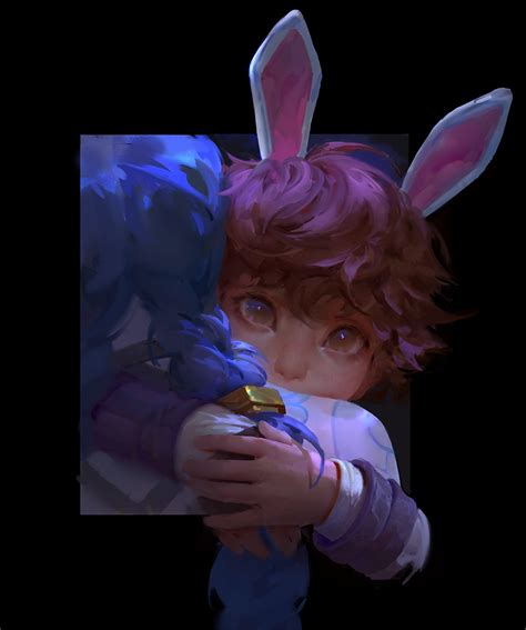 Jinx Arcane Jinx And Isha League Of Legends And 1 More Drawn By