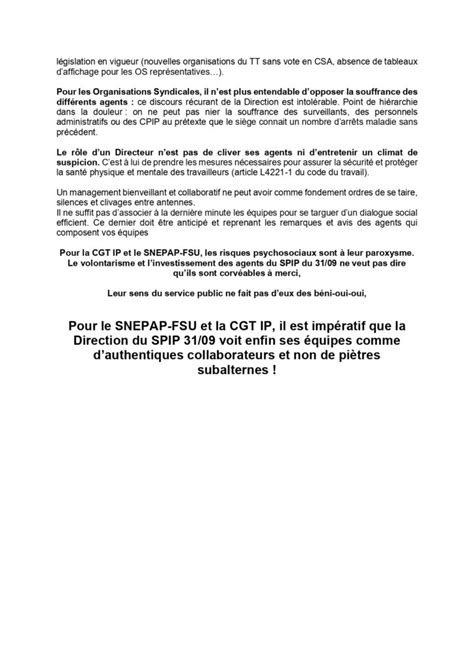 Quand Sonne Le Tocsin Cgt Insertion Probation