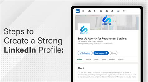 12 Steps And Tips To Have A Strong Linkedin Profile Stepup
