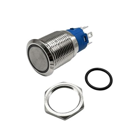 Metal Push Button Mm On Off With V RGB LED ABD C P Z E RGB V