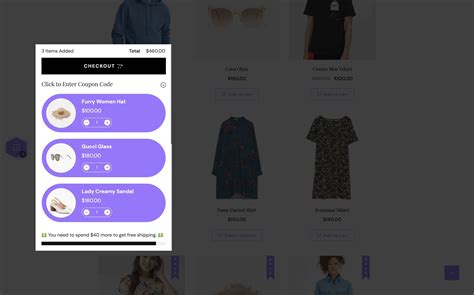 Woocommerce Ajax Cart And Added To Cart Popup Floatingslidingpopup All In One Cartcheckout