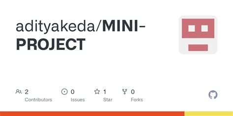 GitHub Adityakeda MINI PROJECT