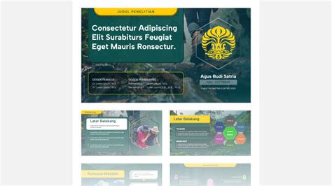 Template Ppt Morph Dan Sempro Tespedia Store