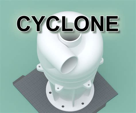 Cyclone Dust Collector By Lhb Download Free Stl Model