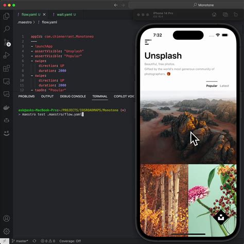 Mobiledev On Twitter Ui Testing An Unsplash App Ui In Uikit →