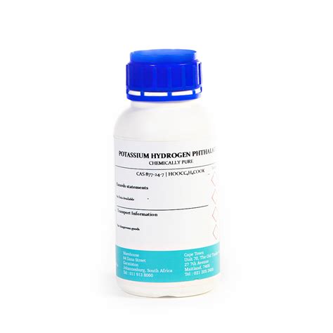 Potassium Hydrogen Phthalate Cp Lab Chemicals Reflecta Labs