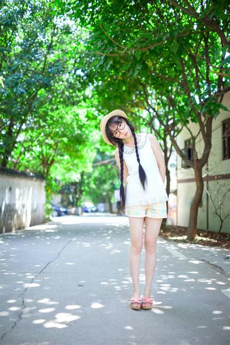 甜美可愛的小清新校園風女生 每日頭條