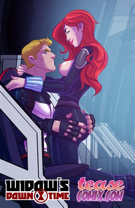 Black Widow Fucks Captain America By Teasecomix Hentai Foundry