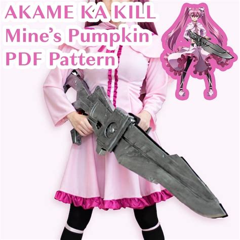 Mine Cosplay From Akame Mtxc Akame Ga Kill Mine Cosplay Teigu Pumpkin