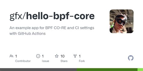 Github Gfxhello Bpf Core An Example App For Bpf Co Re And Ci