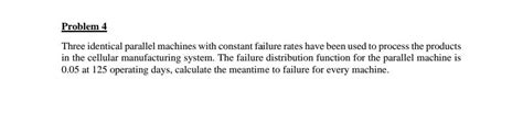 solved problem 4 three identical parallel machines with