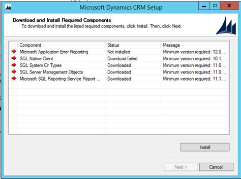Microsoft Dynamics CRM Setup Failure On SQL Native Client Stack Overflow