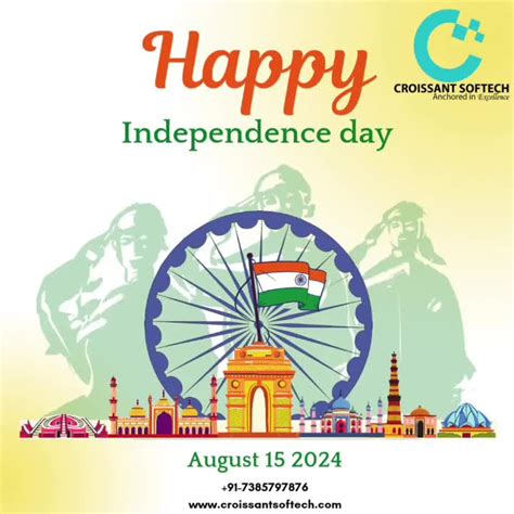 Croissant Softech On Linkedin Inddependenceday Croissantsoftech Onlinecourses