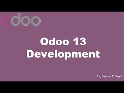 Odoo Development YouTube