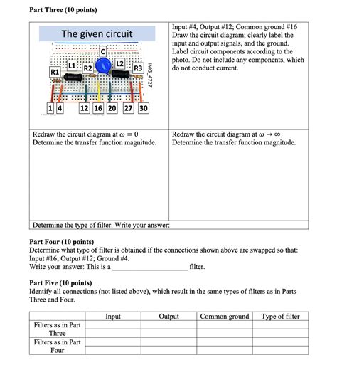 solved part three 10 points part four 10 points