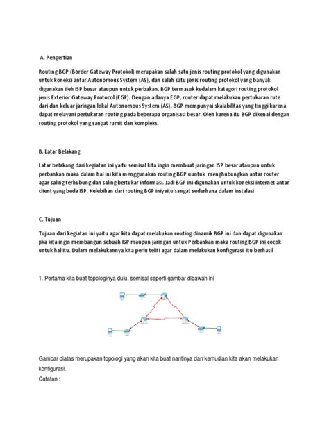 Border Gateway Protocol Pdf