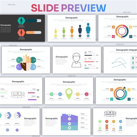 Demography Infographic Powerpoint Template Best Powerpoint Template