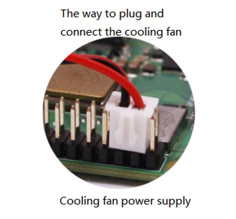 based on raspberry pi 4b shell cooling fan fan heat dfrobot