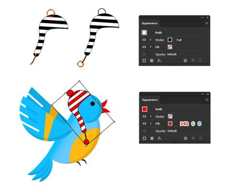 illustrator tutorial colorful bird vectorportal blog