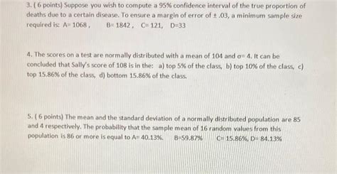 Solved 3 6 Points Suppose You Wish To Compute A 95