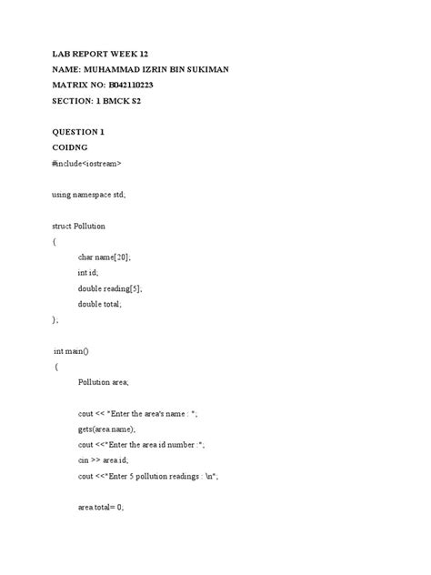 Week 12 Lab Report Pdf